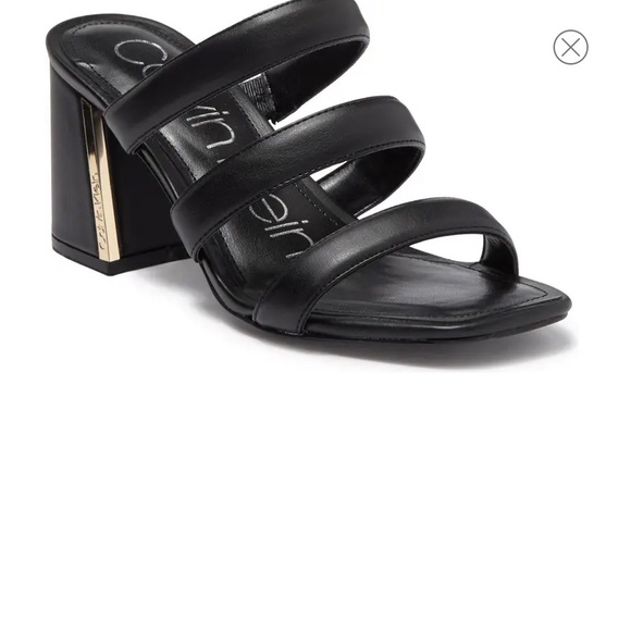 Calvin Klein | Shoes | Calvin Klein Strappy Heels | Poshmark